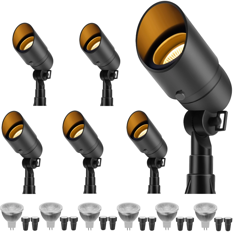 Gardencoin Low Voltage Landscape Spotlight, 12V LED Outdoor Landscape ...