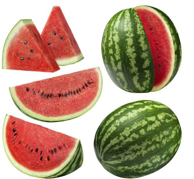 Crimson Sweet Wide Strips Round Watermelon Seeds