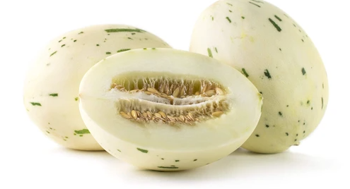 White Meteor Round or Oval Melon Seeds