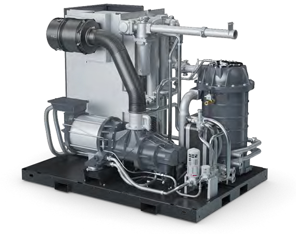 GA 132 Atlas Copco Rotary Screw Type Industrial Air Compressor