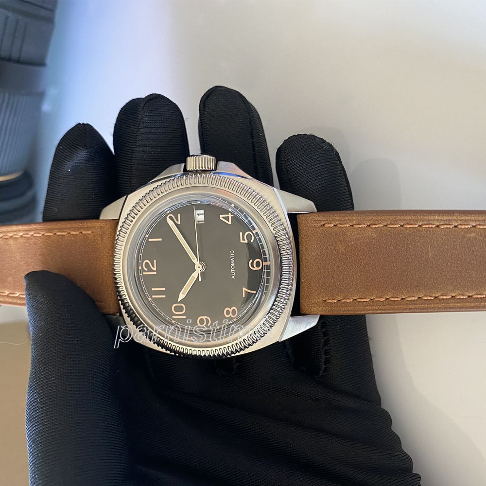 Parnis New Arrival 41mm Japan NH35 Automatic Mechanical Men Watch ...