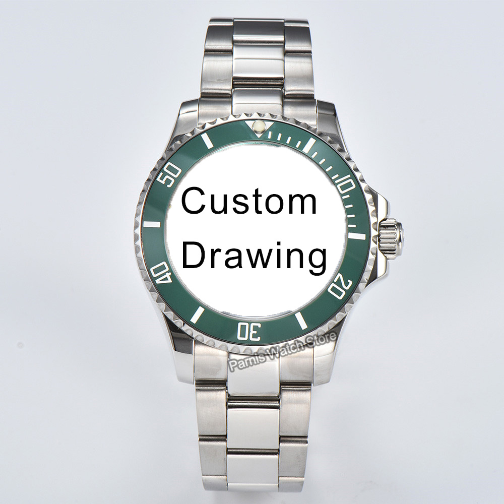 Parnis 40mm Mechanical Watches Japan Miyota8215 Automatic Watch Men ...