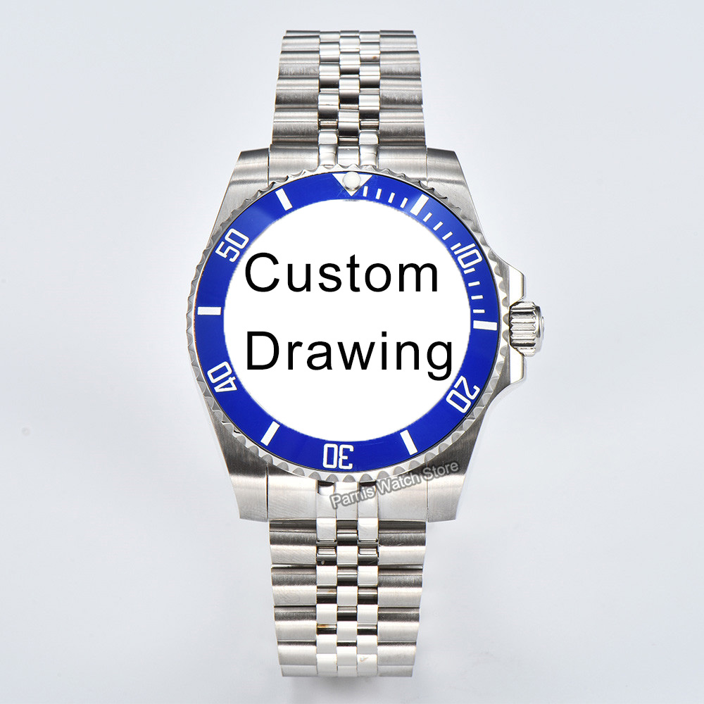 Parnis 40mm Mechanical Watches Casual Fashion Automatic Watch Men ...