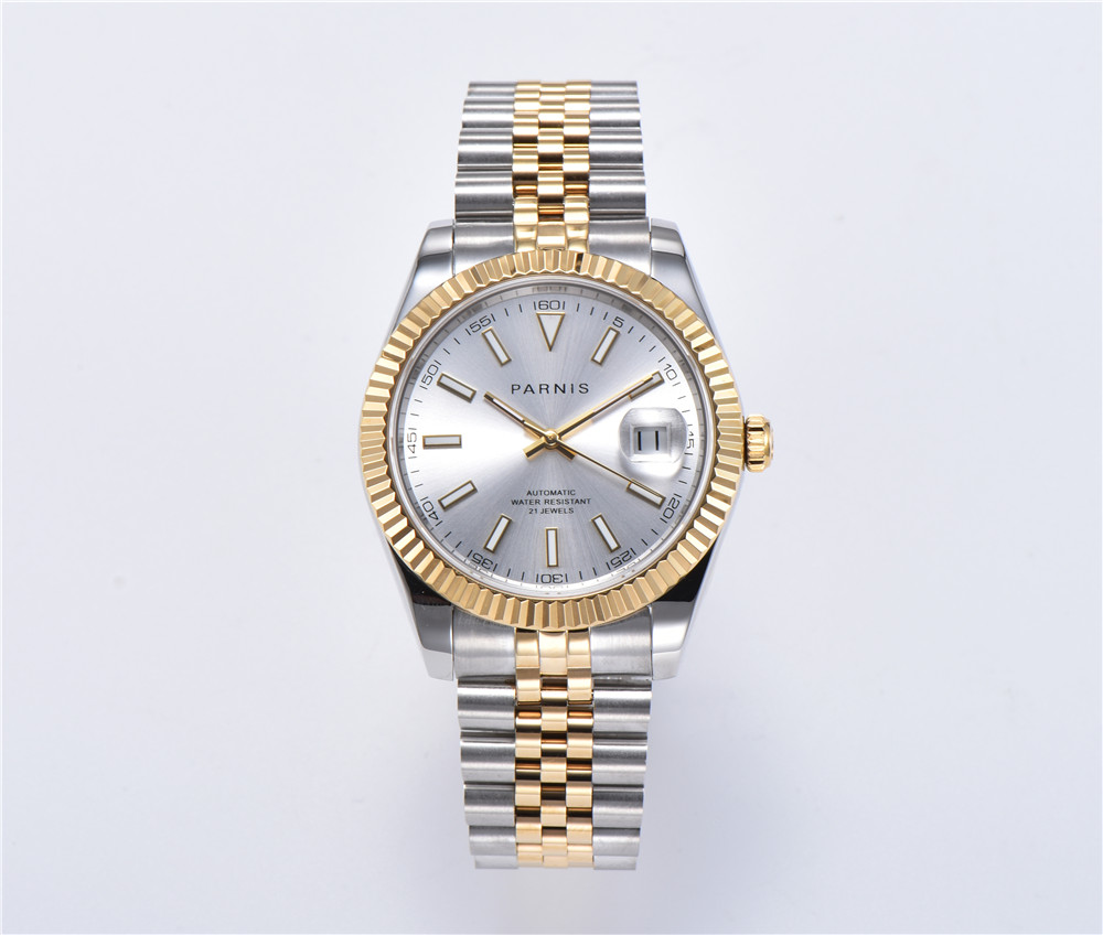 Panirs 39.5mm Stereosc Bezel Elegant Luminous Marker Miyota Automatic ...