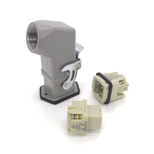 HDC standard connector 3 pin 4 pin electrical heavy duty connector