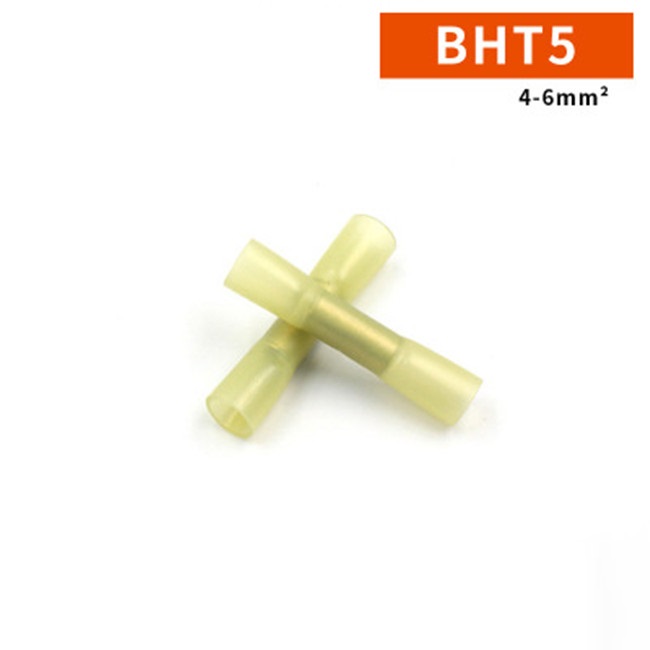 Bht5 Solder yellow seal butt heat shrink terminal connectors,Terminal Block