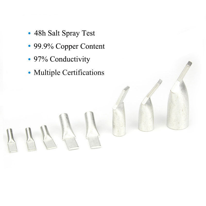 Duck Billed Copper Wire Terminal Connectors