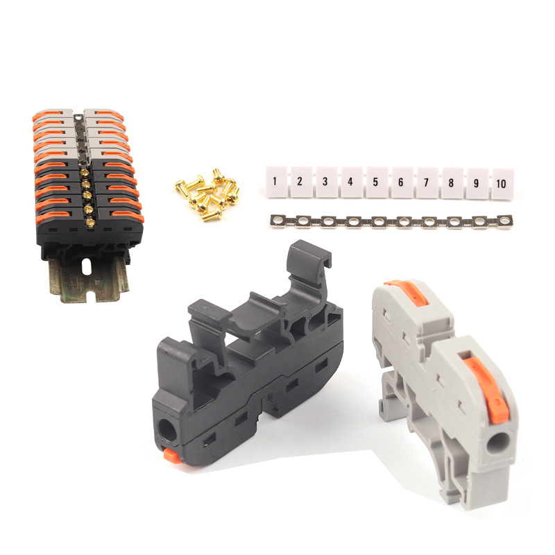 Customizable UK Mini Push In Din Rail Connectors,Terminal Block