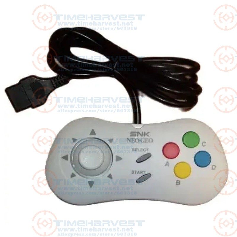 Neo Geo SNK Controller 15Pin GamePad with custom TURBO function DB15 ...