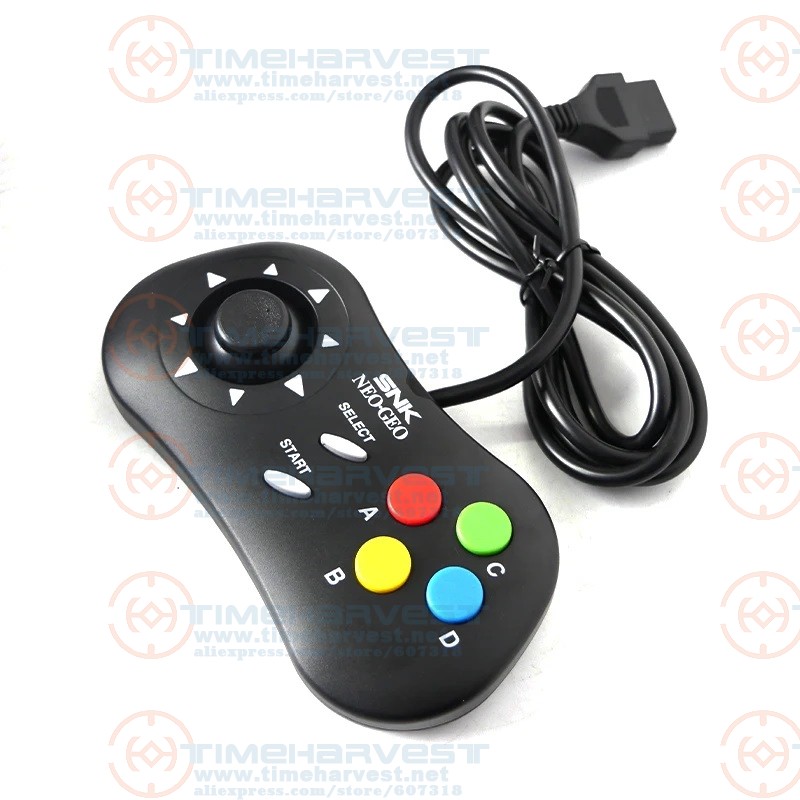Neo Geo SNK Controller 15Pin GamePad with custom TURBO function DB15 ...