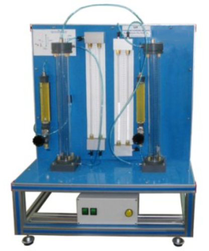 Unidad de lecho fijo y fluidizado, Equipo de educación didáctica para ...