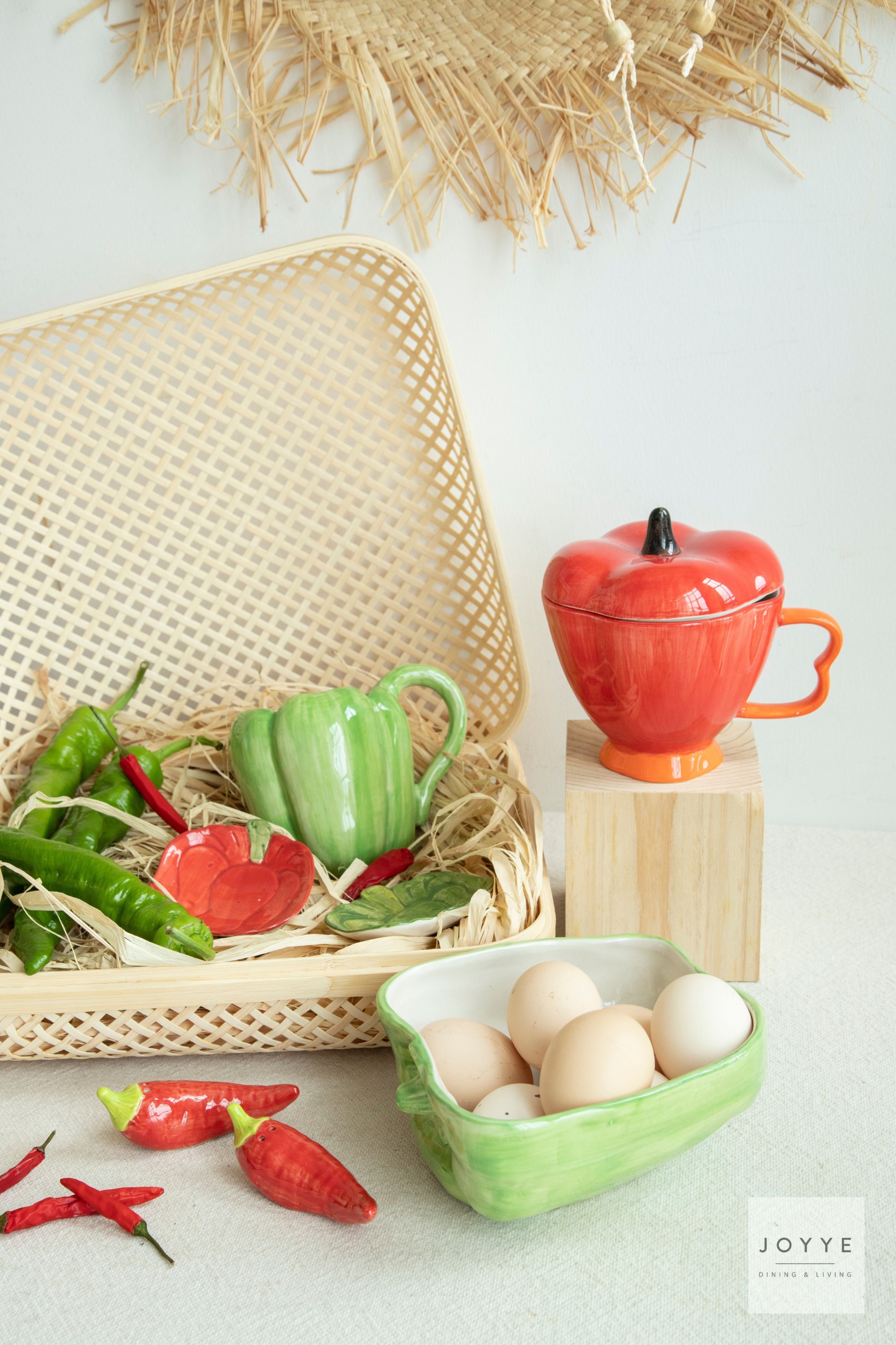 The Vibrant Vegetable Shaped Tableware Collection by Joyye