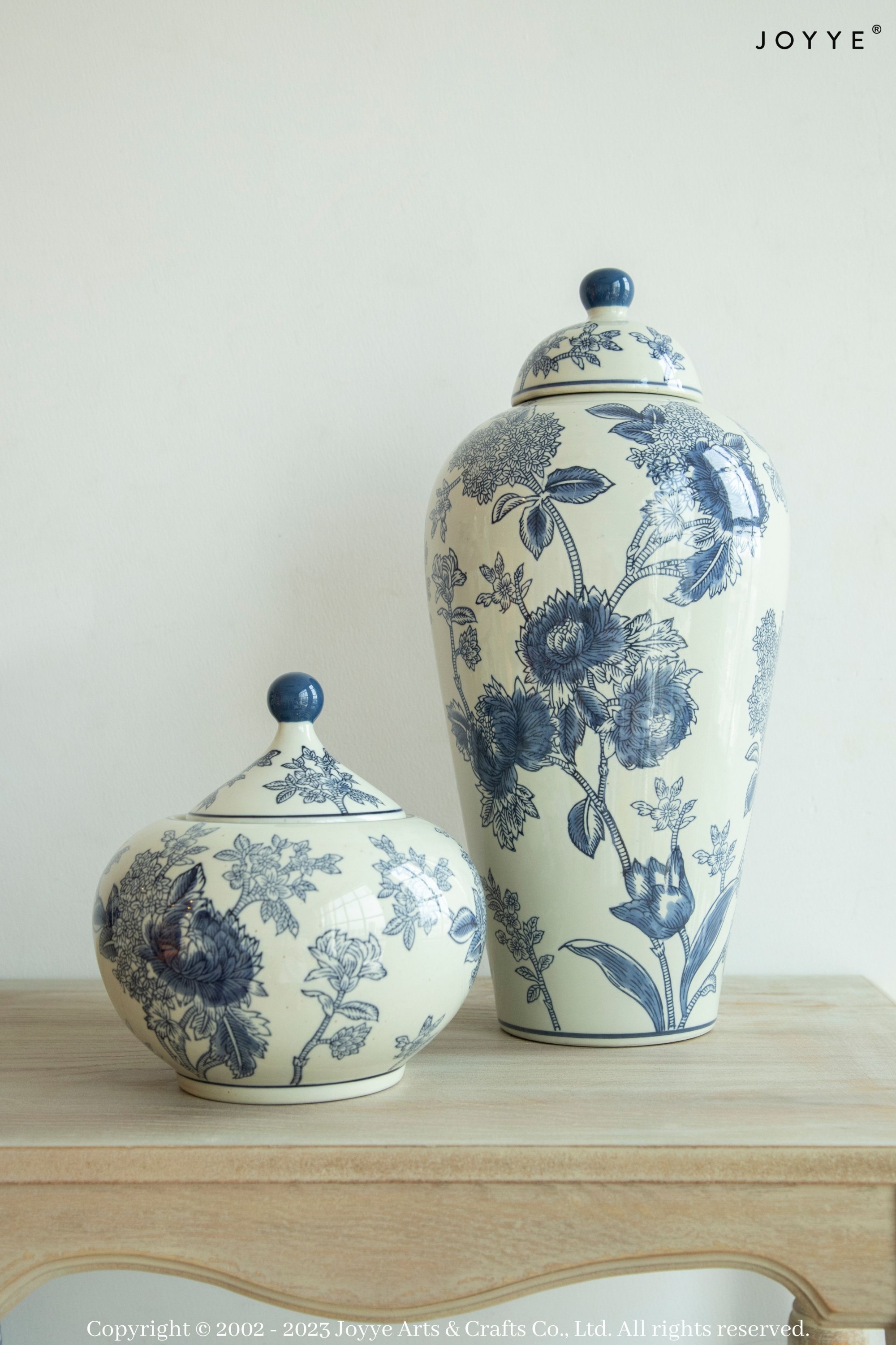 The Timeless Art of Blue and White Ceramic Decor