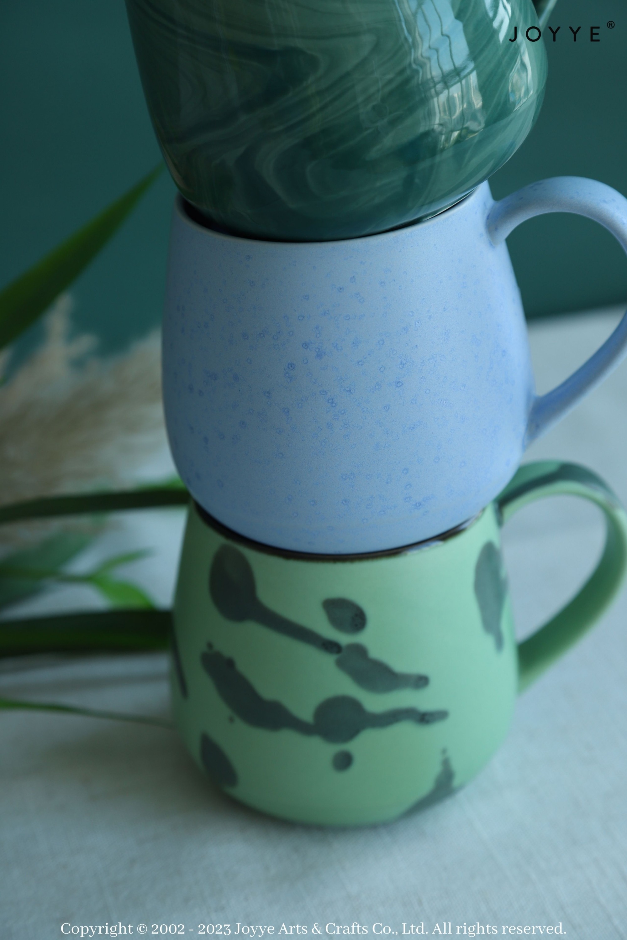 The Seaweed Green Mug Series by Joyye