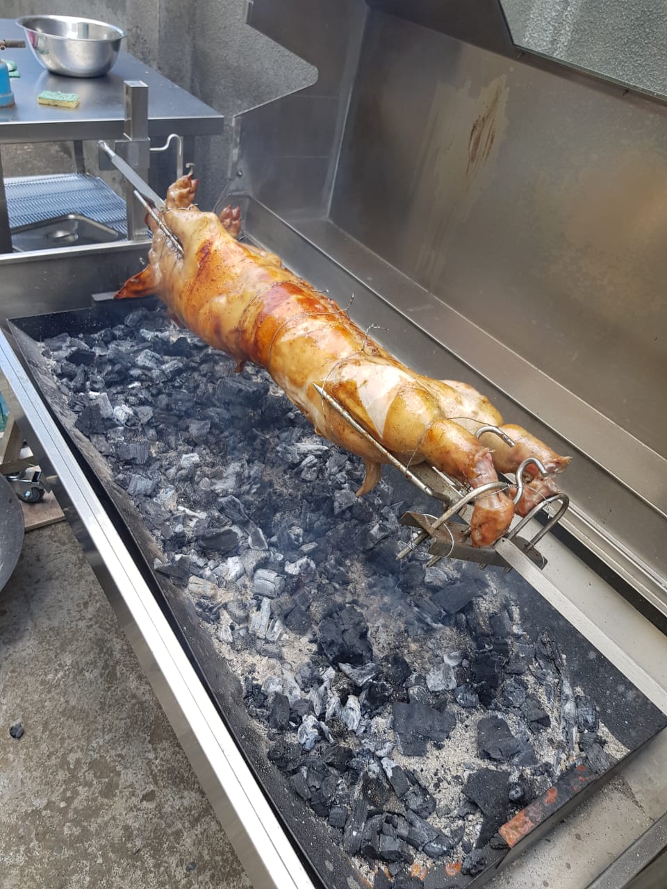 Details about BBQ Spit Rotisserie Variable Speed Motor- 120kg capacity ...