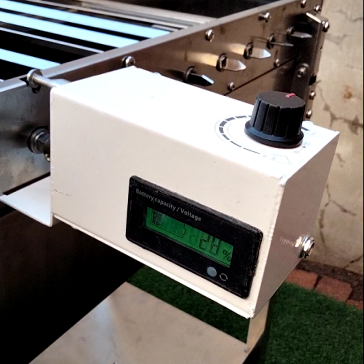 Brazilian BBQ Skewer Grill Rotator BBQ Grill Skewer Chain Set Cyprus ...