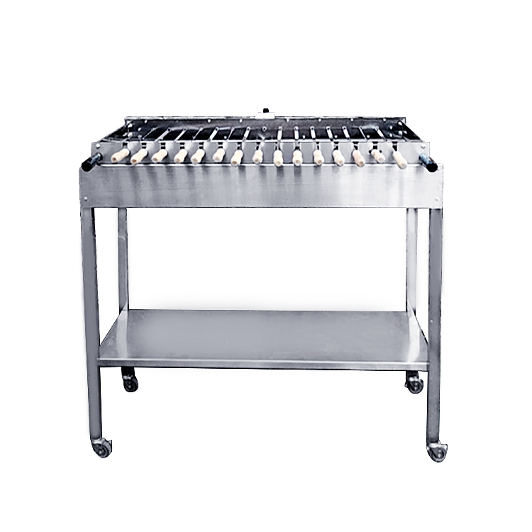 Brazilian BBQ Skewer Grill Rotator BBQ Grill Skewer Chain Set Cyprus ...