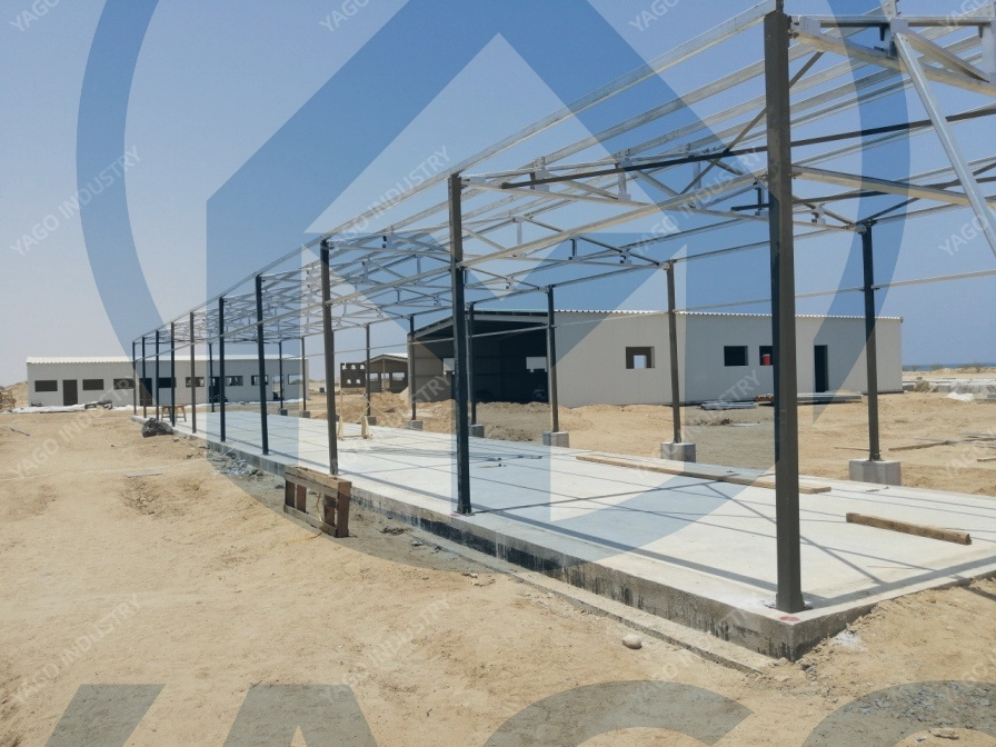 Prefab Single Floor Office and Accommodation Building