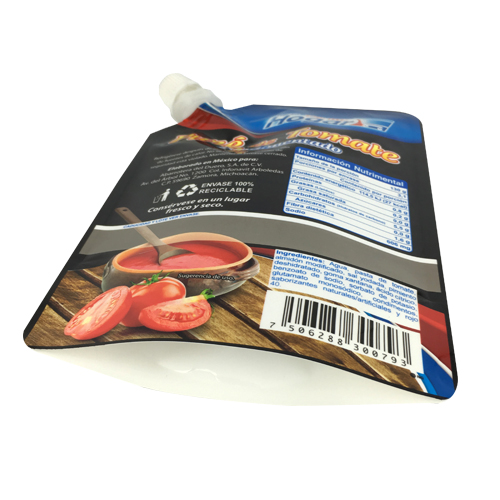 400g tomato sauce pouches plastic ketchup seasoning stand up spout ...