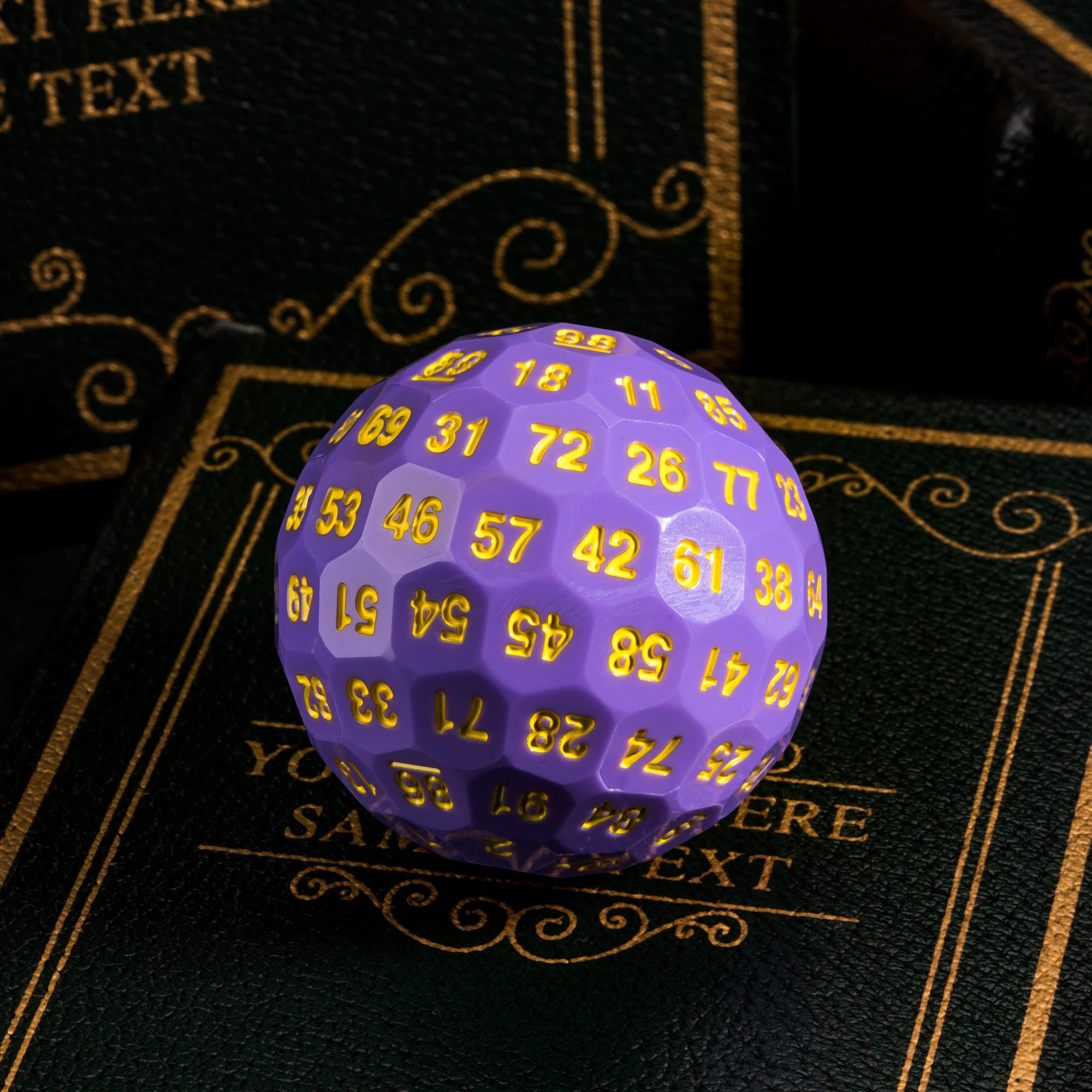 cusdie 100 Sides Dice D100 DND Dice with Bag for Table Board Game