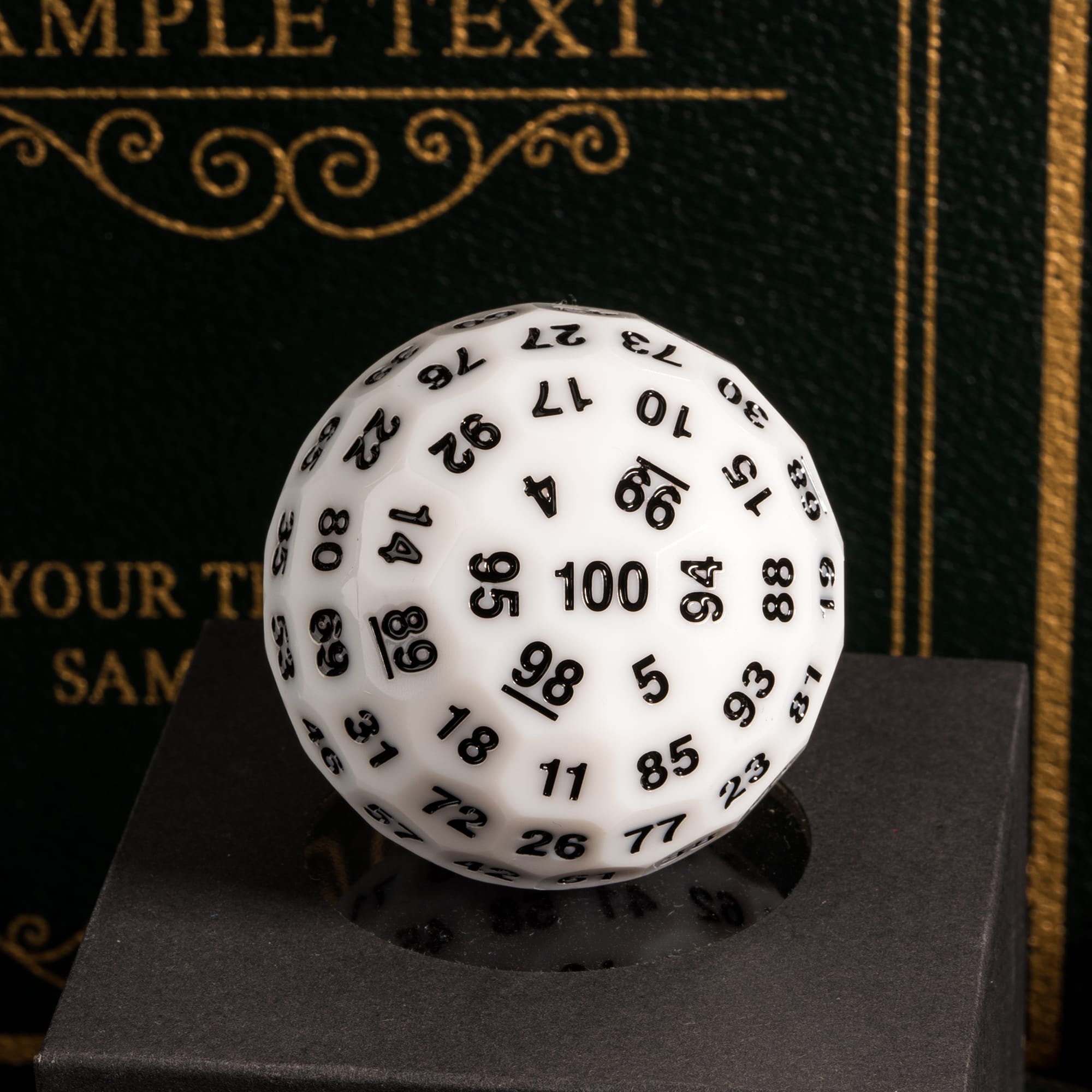 cusdie 100 Sides Dice D100 DND Dice with Bag for Table Board Game