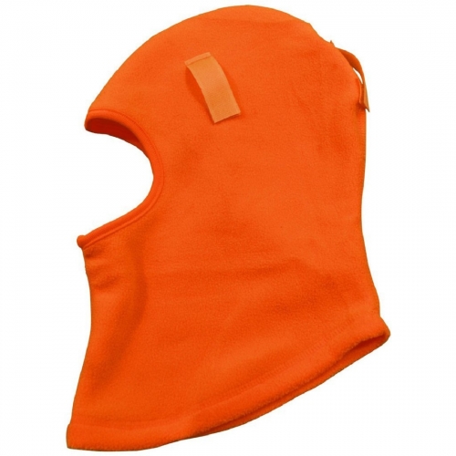 Hi Vis polyester fleece stretch one holes open face Balaclava helmet ...