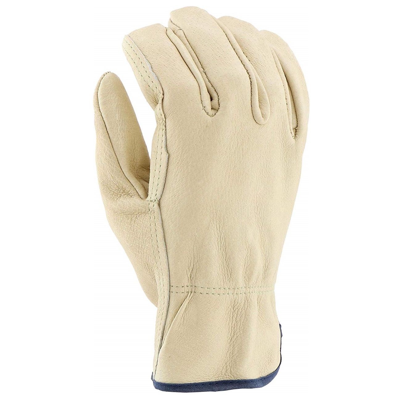 Premium Full Grain Pigskin Unlined Leather Work gloves for driver ...