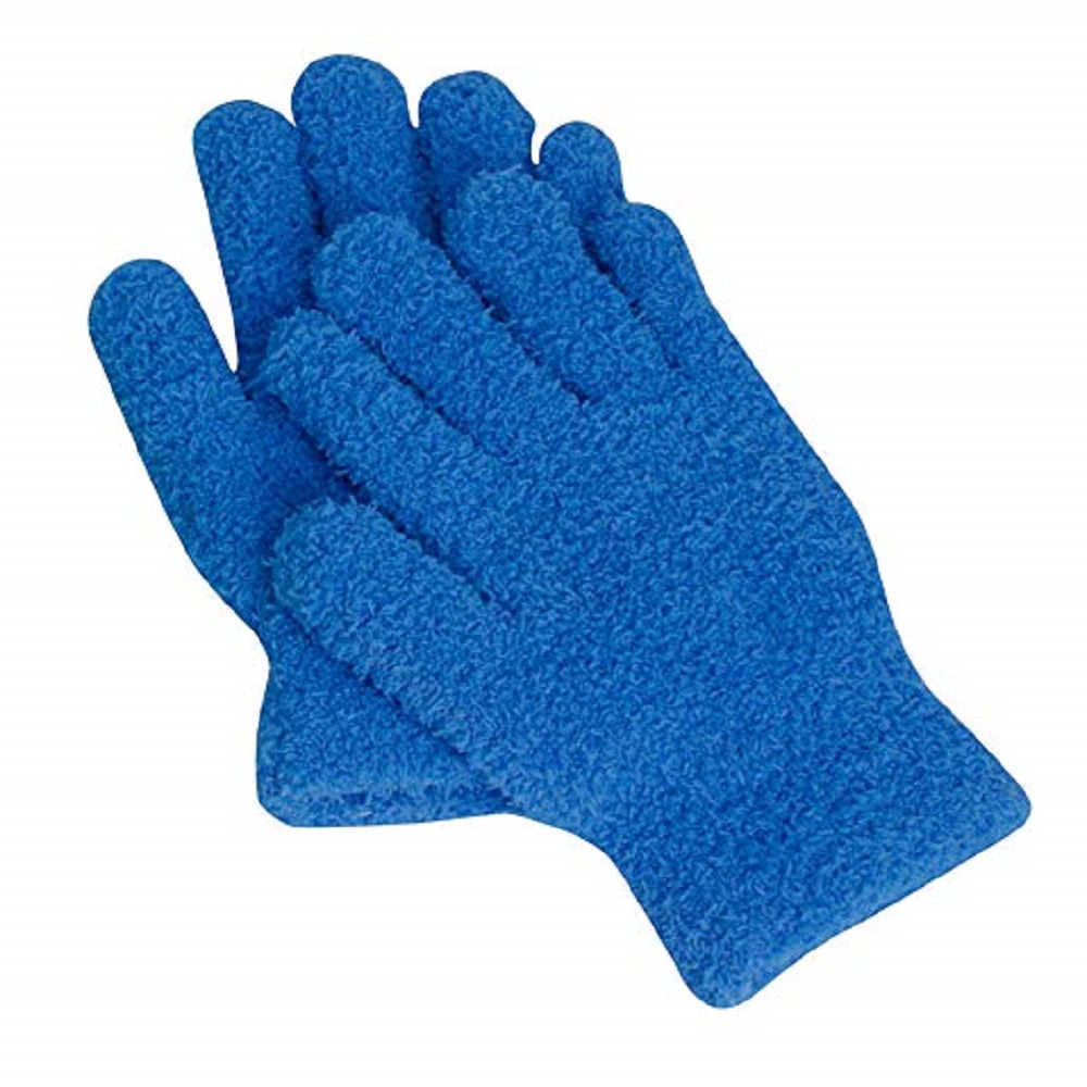 Ultra absorbent Polyester Microfiber dusting Cleaning gloves for ...
