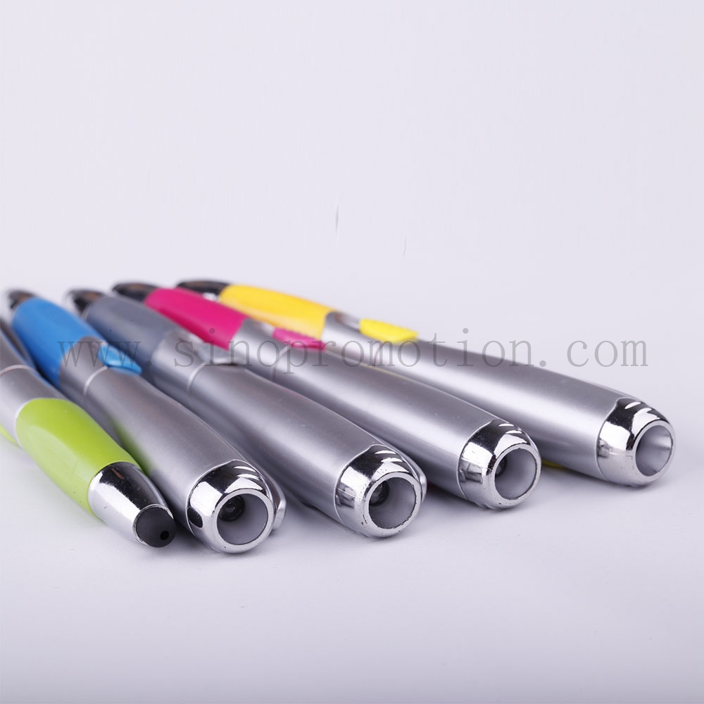 led touch stylus pen,touch screen pen,torch pen,3 in 1 pen,multifuction ...