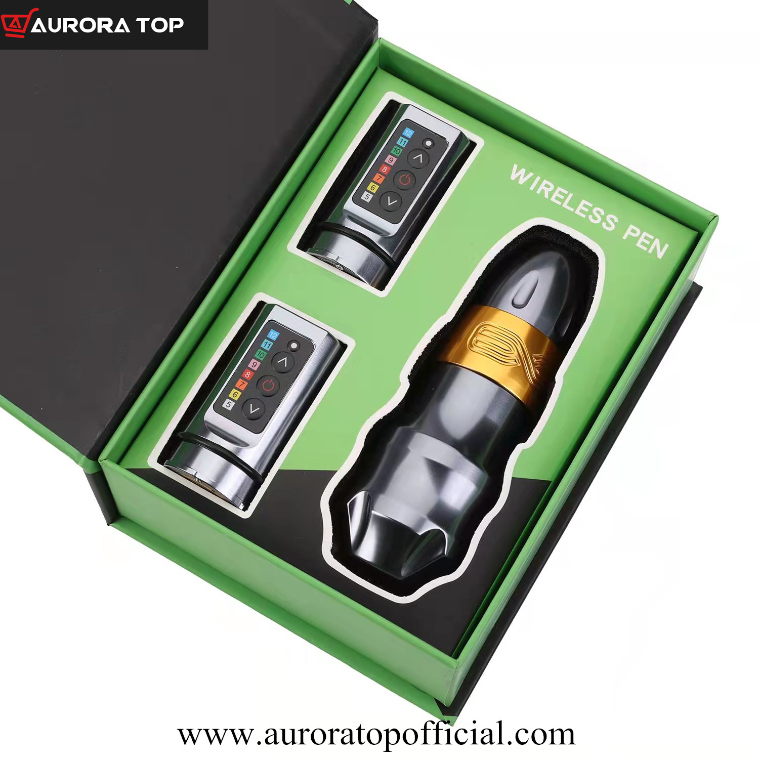 EXO Wireless Battery Tattoo Pen Machine Powerful Coreless DC Motor Fast ...