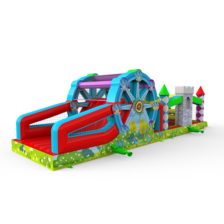12m Ferris Wheel Obstacle Course-Obstacle Course for Kids