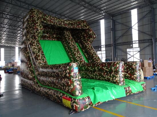 Commercial Military Camouflage Army Bouncy Castle Slides Inflatable for ...