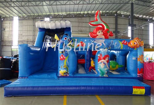 Ocean mermaid Theme Inflatable Playground