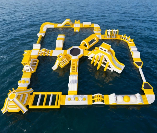 Lake Floating Inflatable Aqua Park