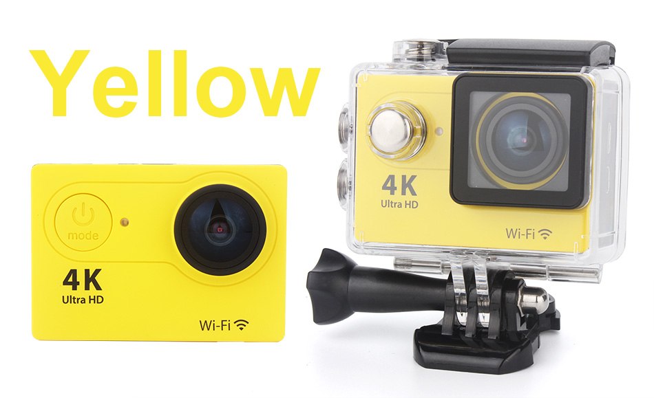 4K 1080P Sport Action Video Camera Mini Camcorder Wifi Cam Waterproof ...