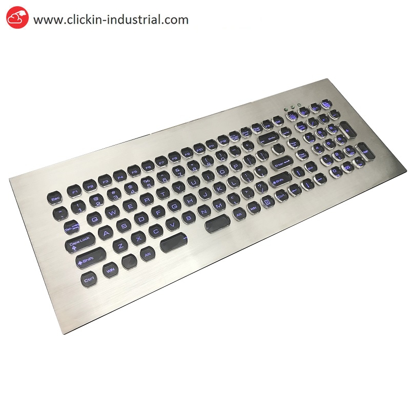 IP67 Waterproof Stainless Steel Backlight Keyboard - Industrial ...