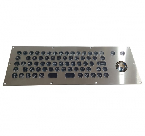 IP67 waterproof stainless steel backlight marine level keyboard with ...