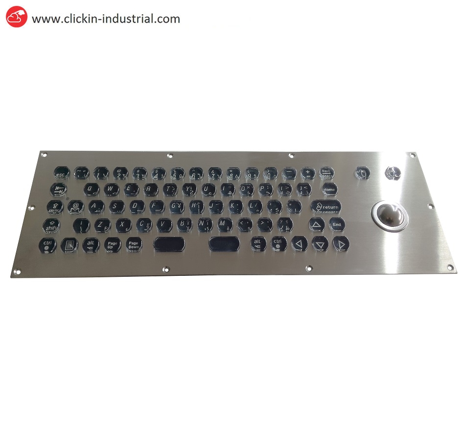 IP67 waterproof stainless steel backlight marine level keyboard with ...