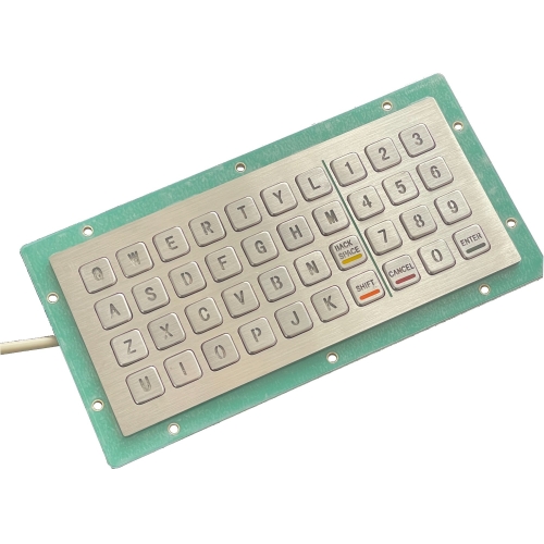 IP67 Waterproof Stainless Steel LED Backlight Keyboard – Industrial ...
