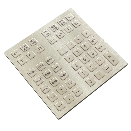 IP67 waterproof industrial stainless steel kiosk keypad, numeric keypad..