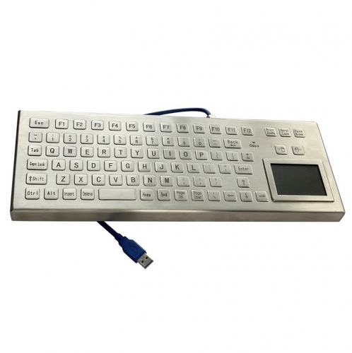 IP65 Waterproof Stainless Steel Keyboard with Integrated Touchpad Mouse ...