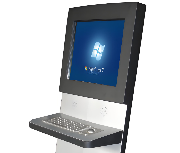 IP67 waterproof stainless steel kiosk keyboard with integrated ...
