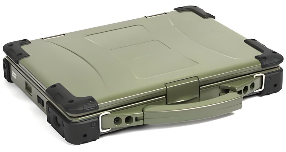 IP65 military silicone keyboard with integrated toupad mouse.