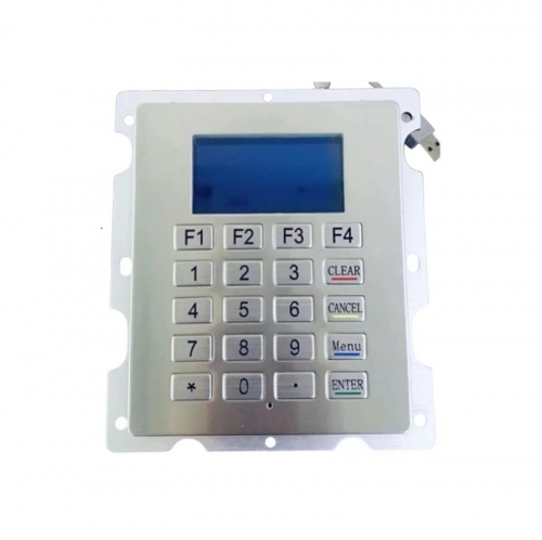 IP65 industrial stainless steel LCD numeric keypad for gas station in ...
