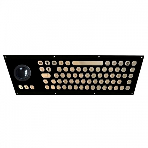 IP67 waterproof stainless steel marine level keyboard with integrated ...