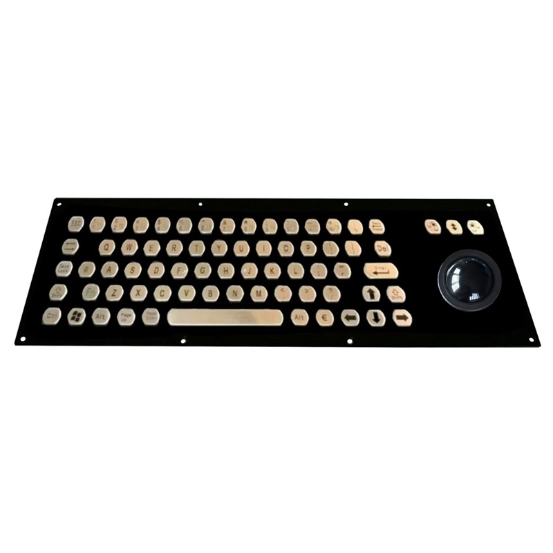 IP67 waterproof stainless steel marine level keyboard with integrated ...