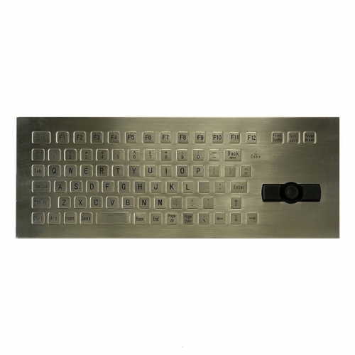 IP67 Waterproof Stainless Steel Panel-Mounted Keyboard with Integrated ...