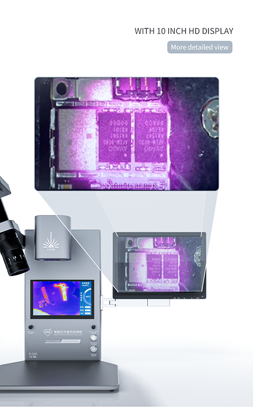 Thermal imaging analysis Laser welding separator