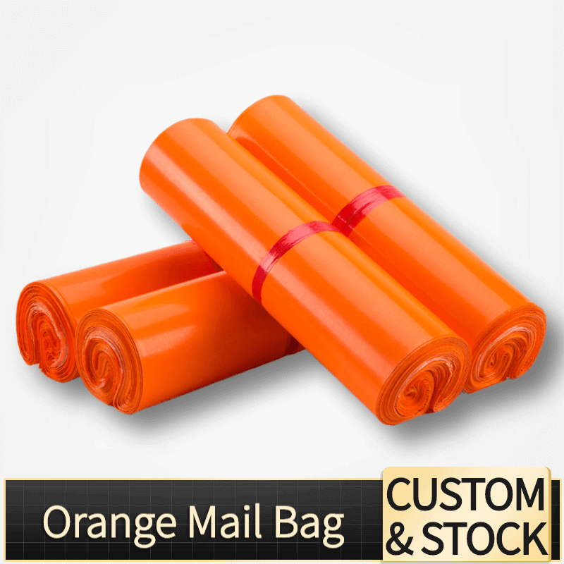 Custom Mail Bag Orange Mailers