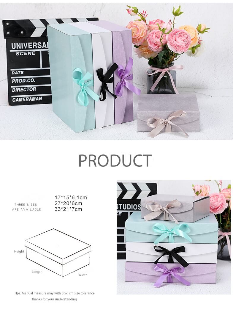 Custom Packaging Ribbon Paper Box